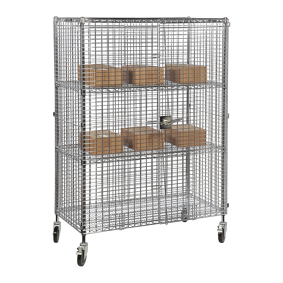 Eclipse Chrome Wire Security Cages | Wire Cages | BiGDUG