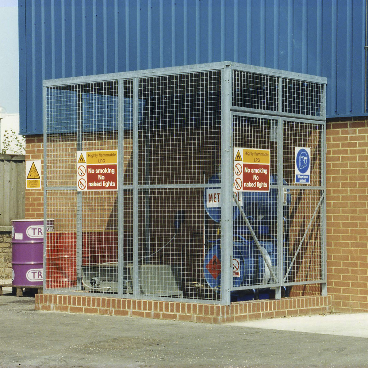 Europa Mesh Security Cage | 2440h x 3660w x 2440d mm | 3 Sided Complete ...