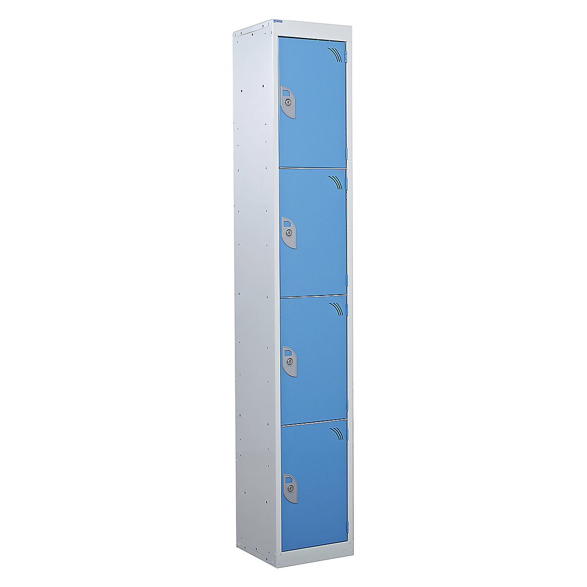 Mercian Express Storage Locker | 1800h x 300w x 300d mm | 4 Door | Hasp ...