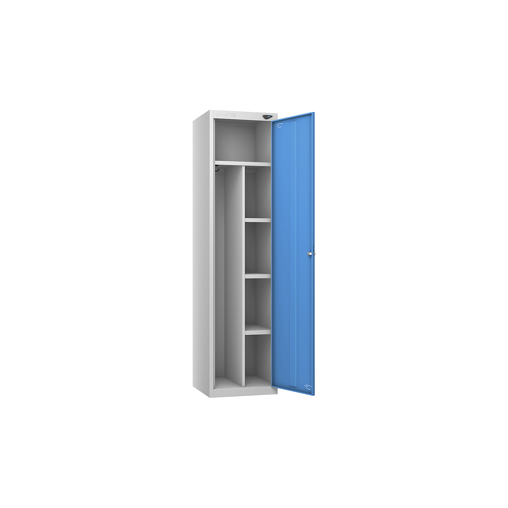 Pure Uniform Locker | Hasp & Staple Lock | Carcass | Door