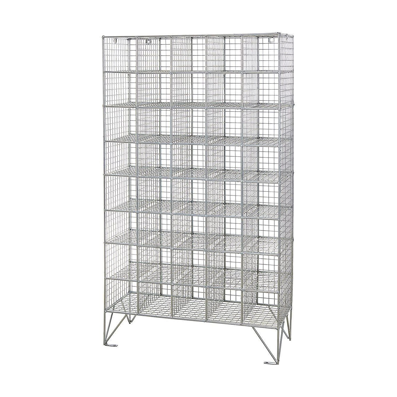 Zinc Wire Mesh Four Door Lockers | Storage Lockers & Cloakroom | BiGDUG