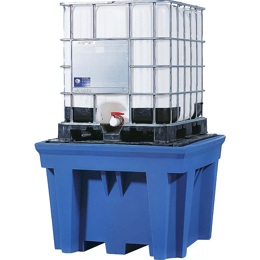 CEMO – Cuve de rétention en PE pour cubitainers IBC/KTC: pour 1 ...
