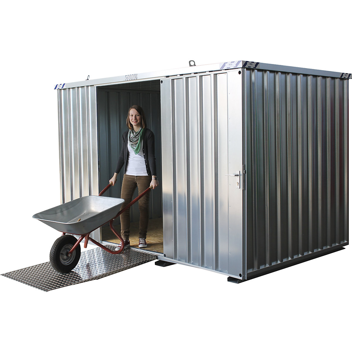 Quick build container: zinc plated | kaiserkraft