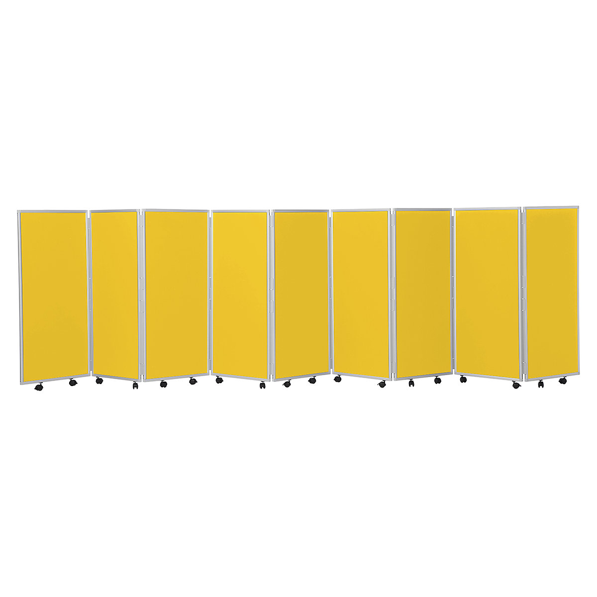 Concertina 9 Panel Mobile Display & Room Dividers | BiGDUG