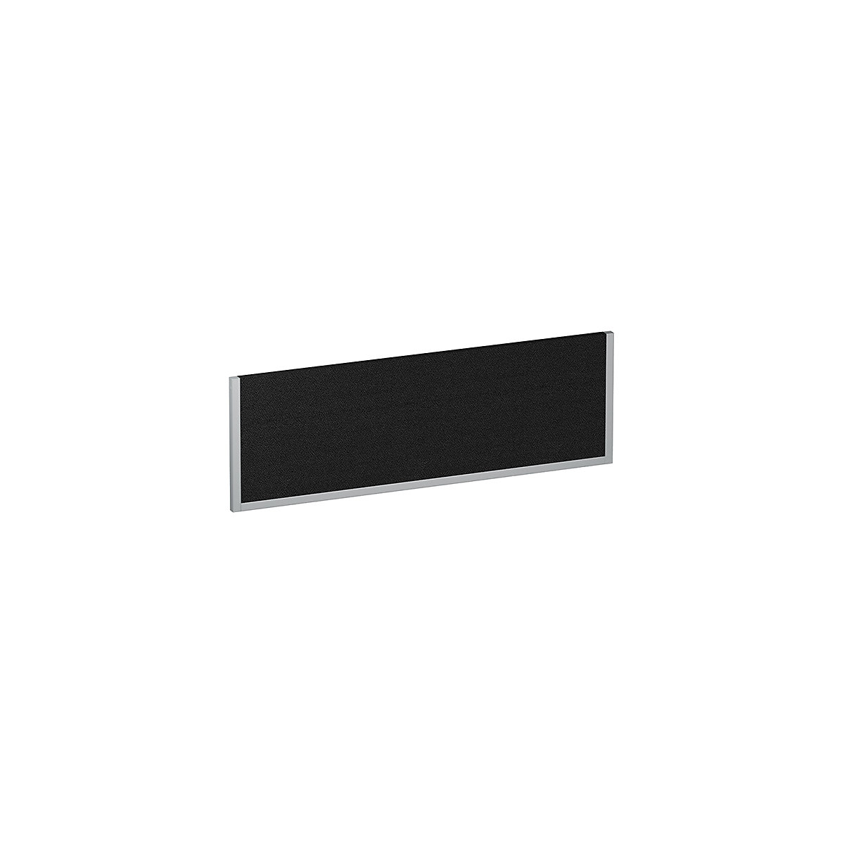 Evolve Straight Desktop Divider | Silver Frame | Display, Presentation ...