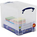 Really Useful Box | 35 Litre Capacity | 310h x 390w x 480d mm | Clear ...