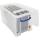 Really Useful Box | 24 Litre Capacity | 290h x 270w x 465d mm | Clear ...
