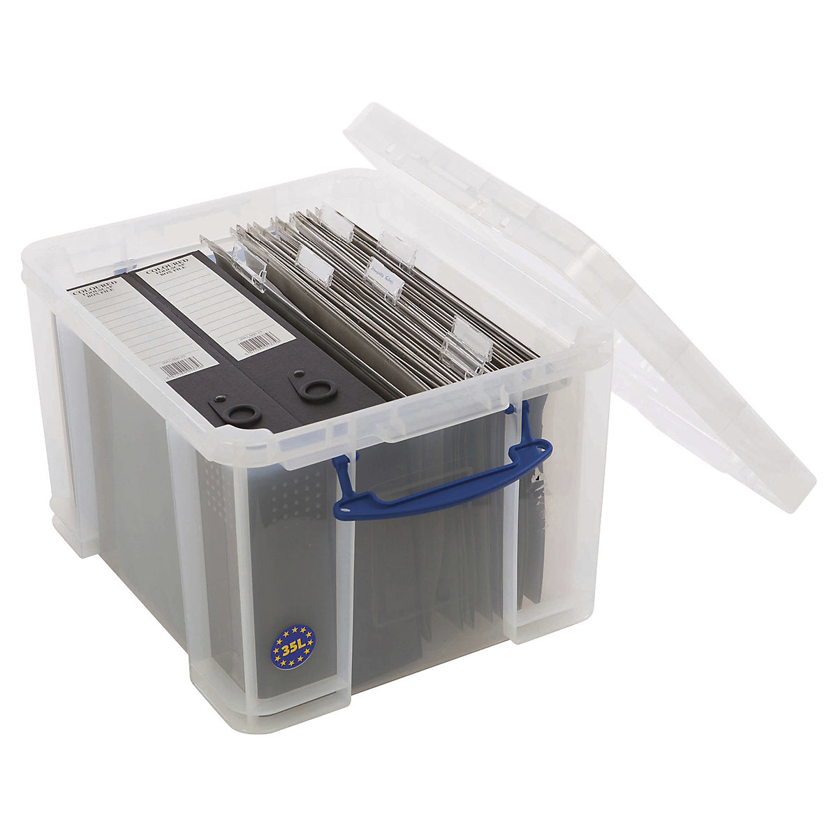 Really Useful Box | 35 Litre Capacity | 310h x 390w x 480d mm | Clear ...