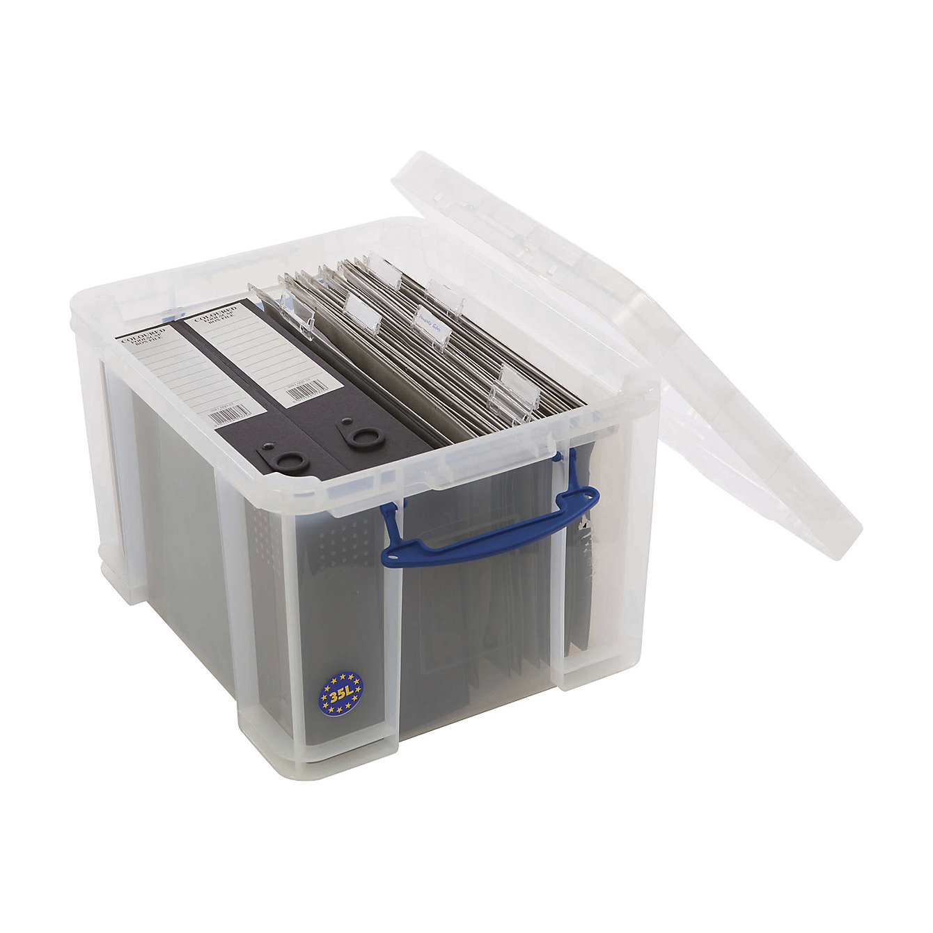 Really Useful Box | 35 Litre Capacity | 310h x 390w x 480d mm | Clear ...
