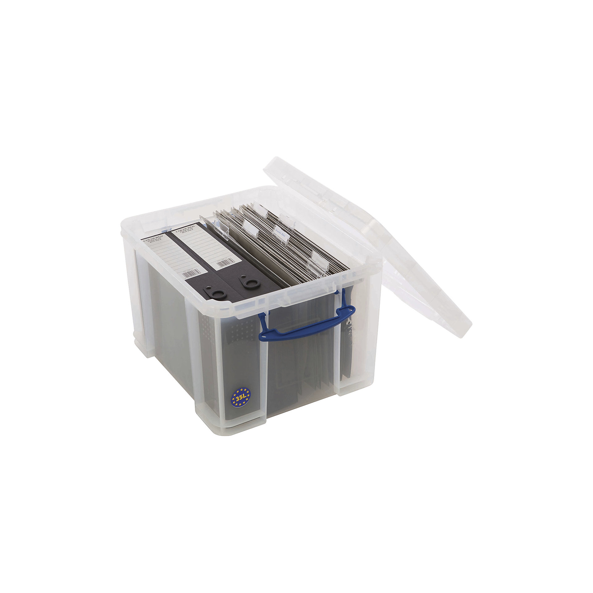 Really Useful Box | 35 Litre Capacity | 310h x 390w x 480d mm | Clear ...