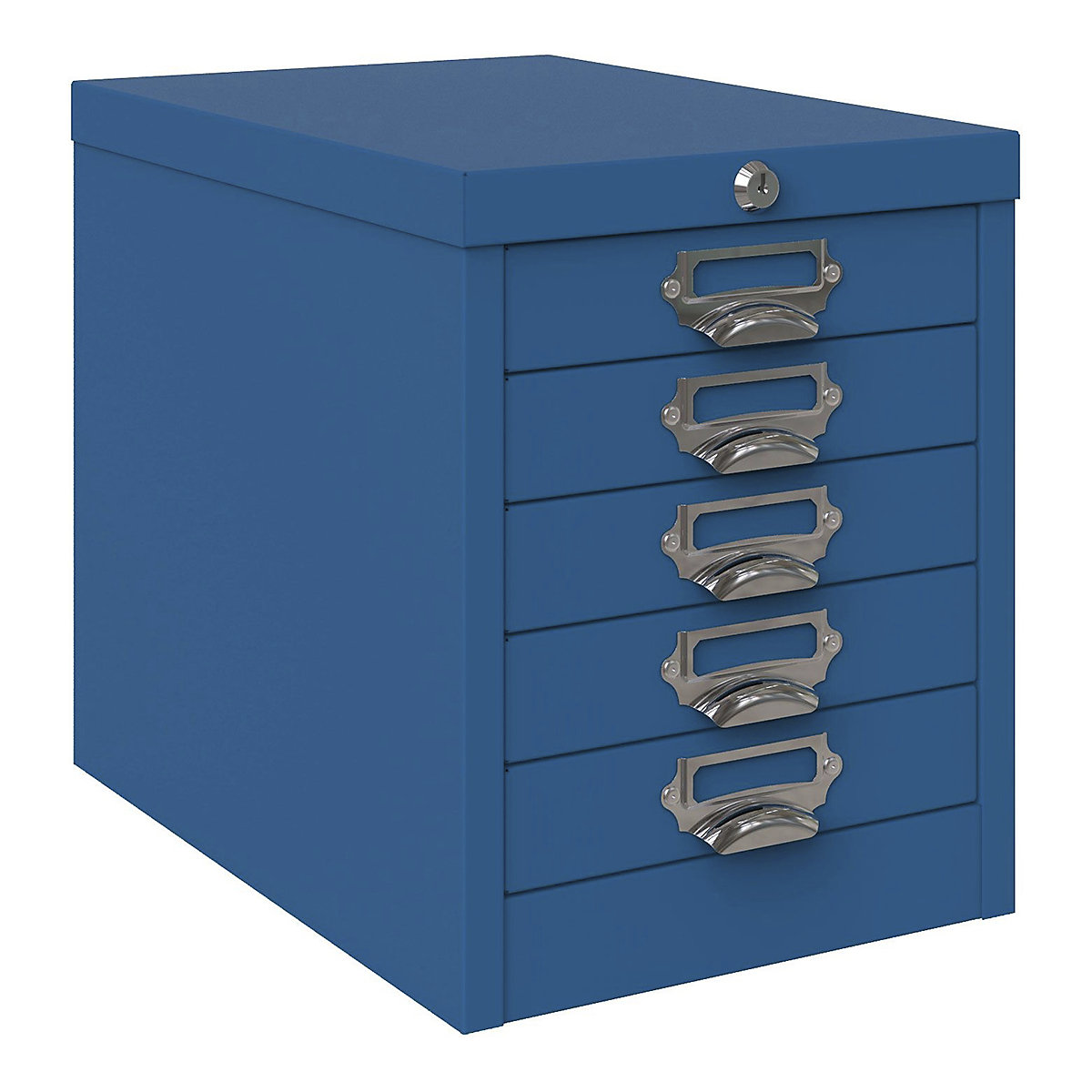 Silverline Multi Drawer Cabinets 866h x 278w x 408d mm | Blue | 15 ...