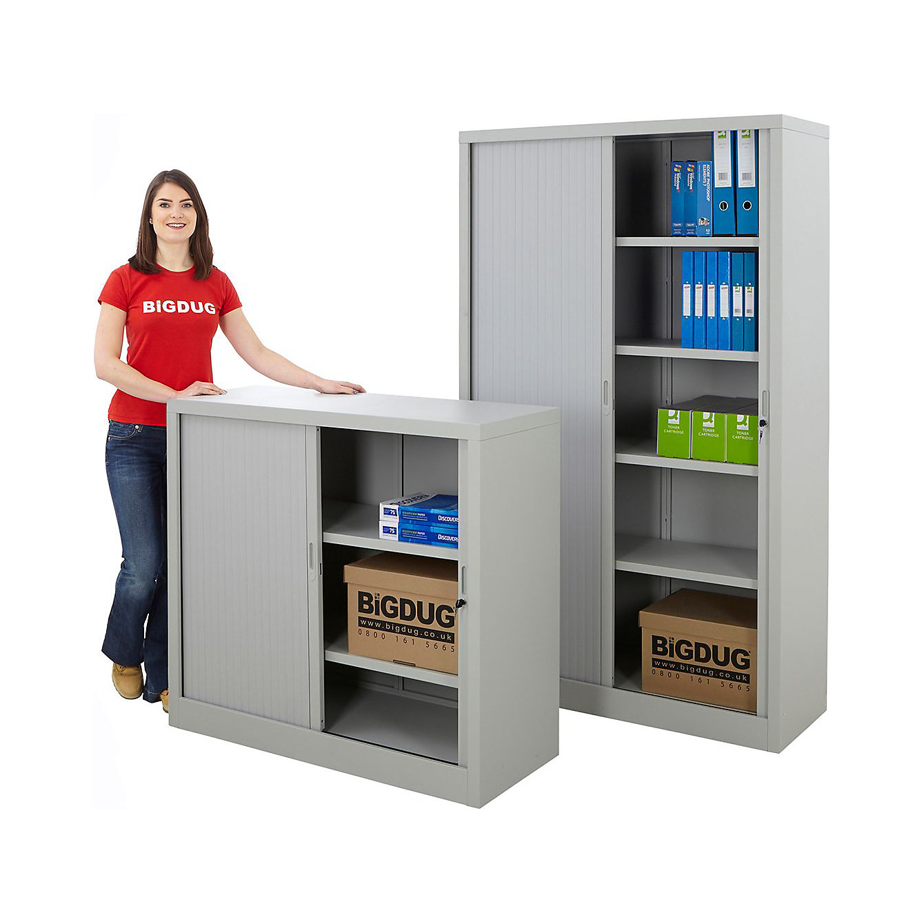 Office Cupboards | Tambour Unit | Workplace Storage | BiGDUG | BiGDUG