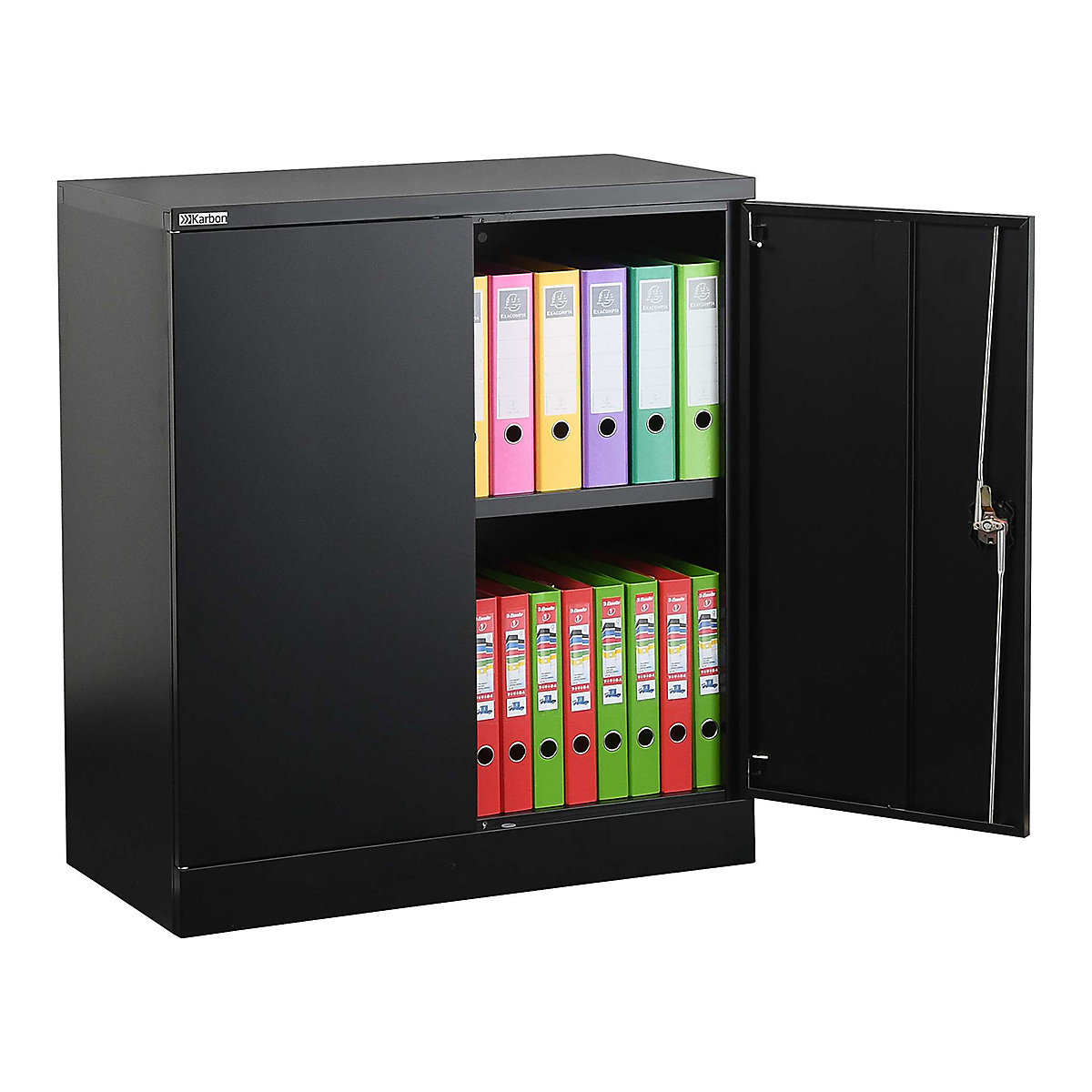 Karbon Contract Metal Office Storage Cabinets 1020h x 915w x 457d mm ...