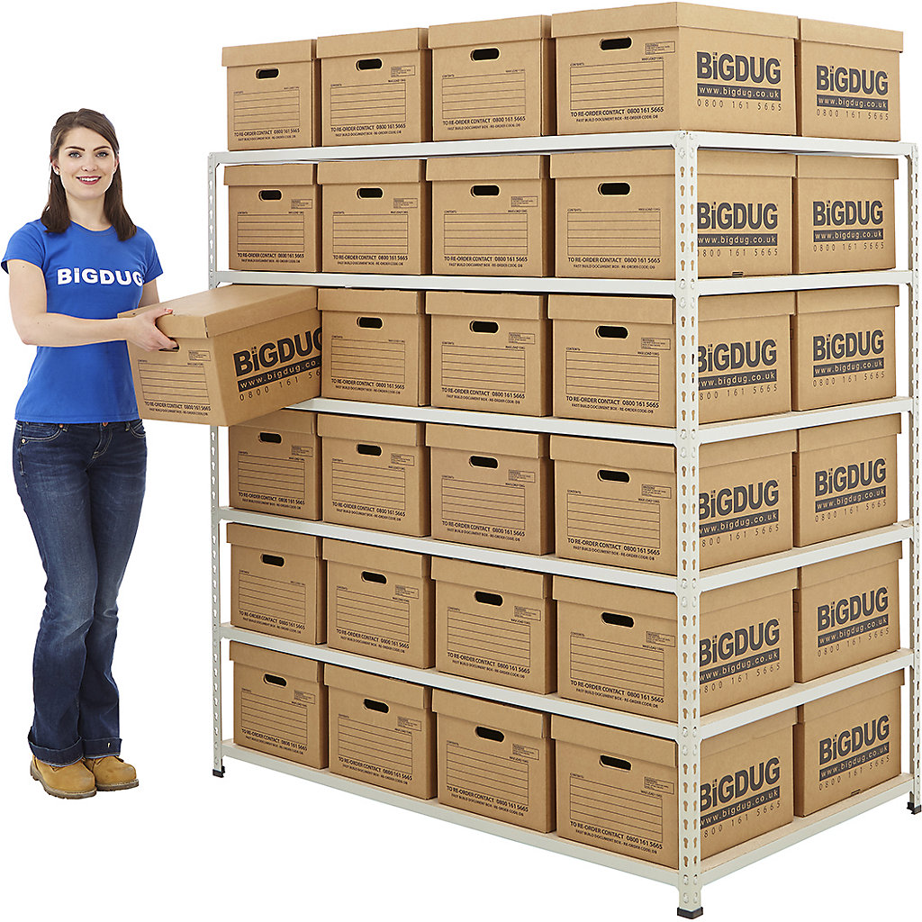 Archive Shelving | Archive Shelving Units | BiGDUG