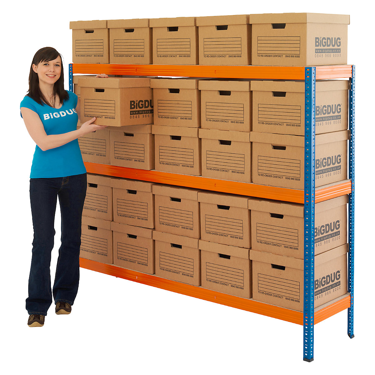 Archive Shelving | Archive Shelving Units | BiGDUG