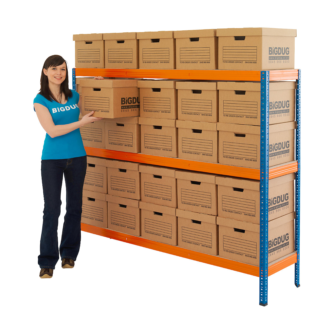 Archive Shelving | Archive Shelving Units | BiGDUG