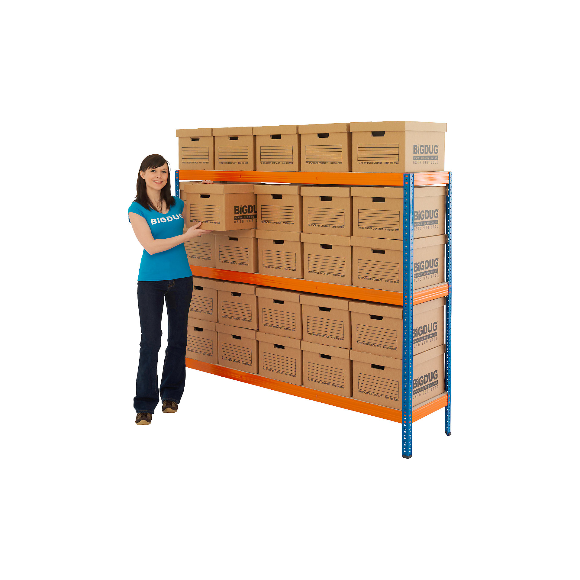 Archive Shelving | Archive Shelving Units | BiGDUG