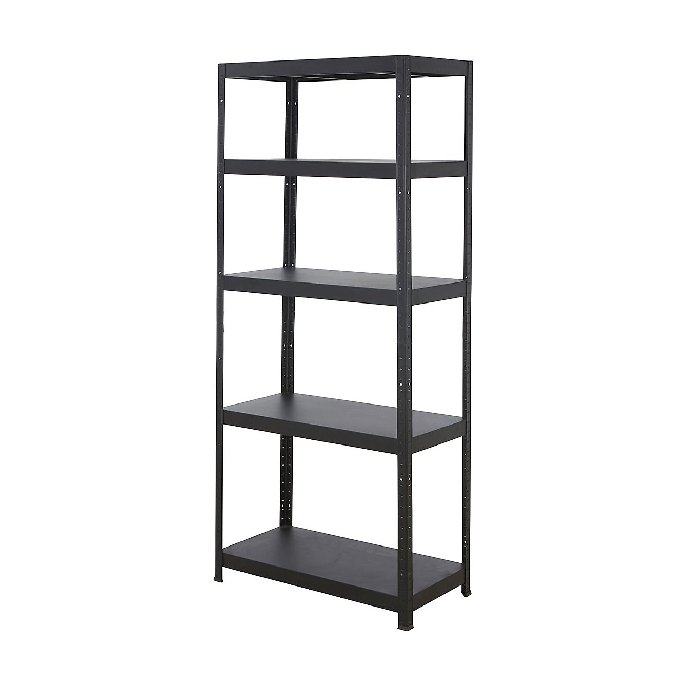 BiGDUG Essentials Value Painted Steel Office Shelving, 5 Shelves, 1800h ...