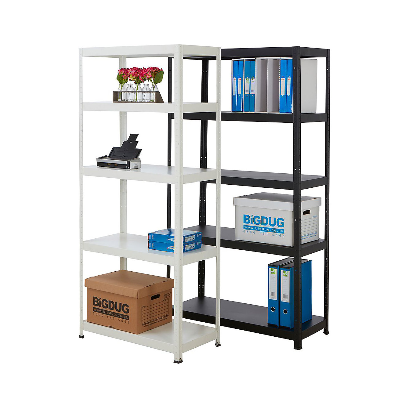 Office Shelving Units | Shelves for Offices | BiGDUG