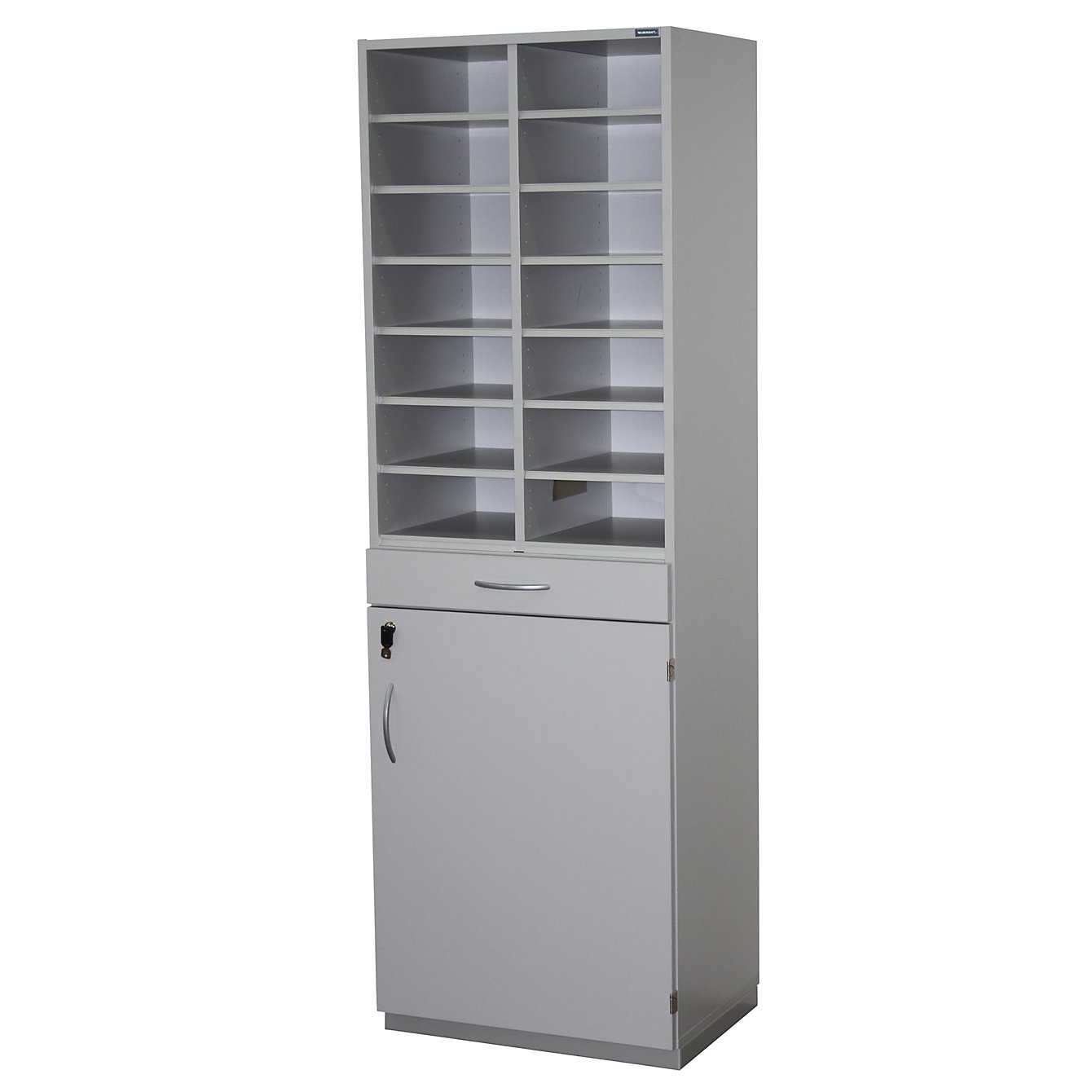 Sorting station – eurokraft pro: HxWxD 1864 x 615 x 440 mm, 14 x A4 ...