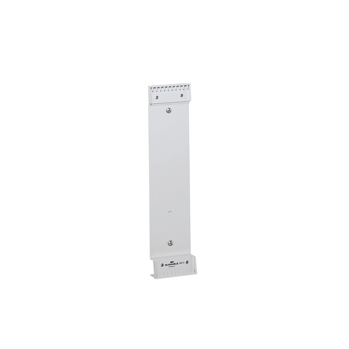 Wall holder for clear view panels – DURABLE: for 10 A4 clear view ...