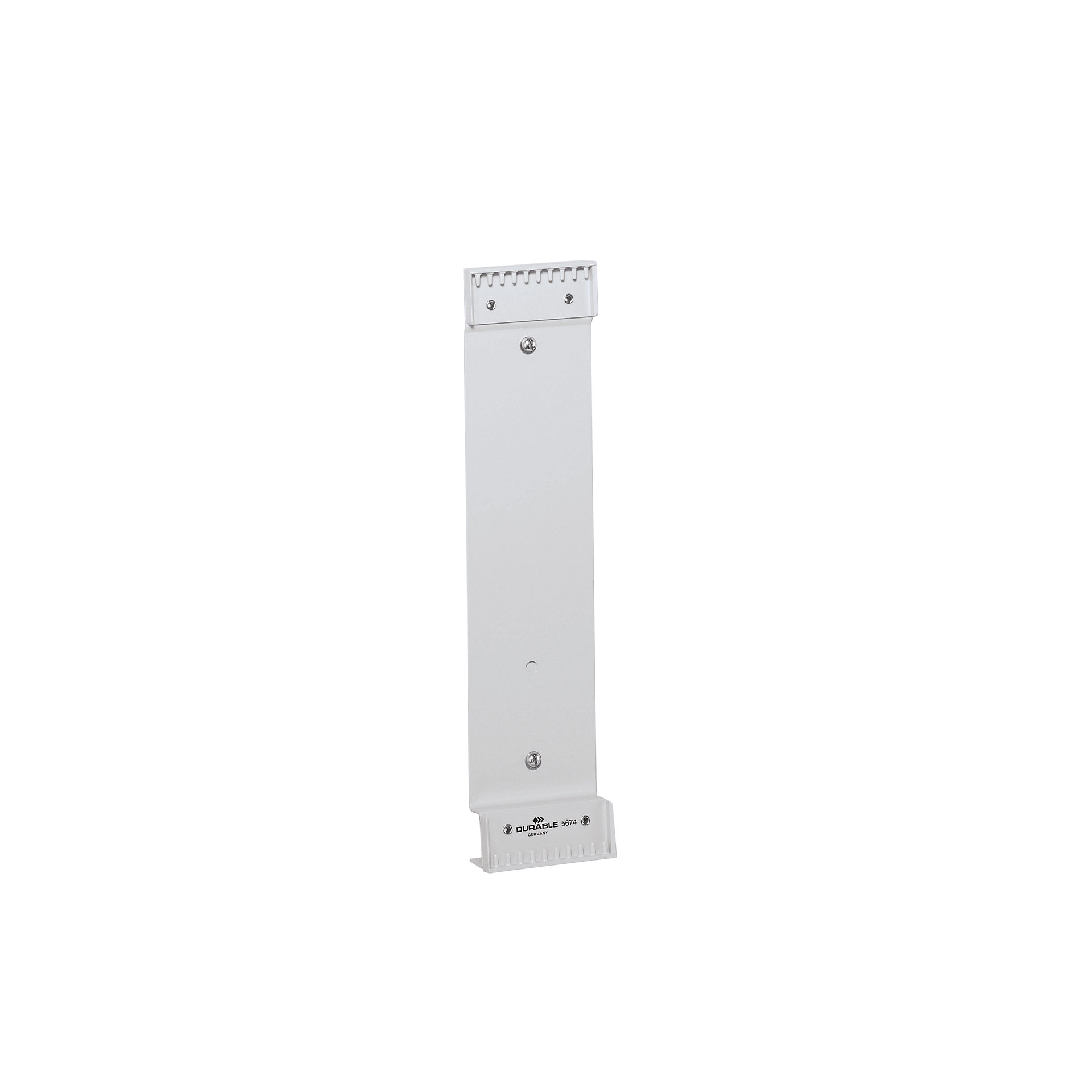 Wall holder for clear view panels – DURABLE: for 10 A4 clear view ...