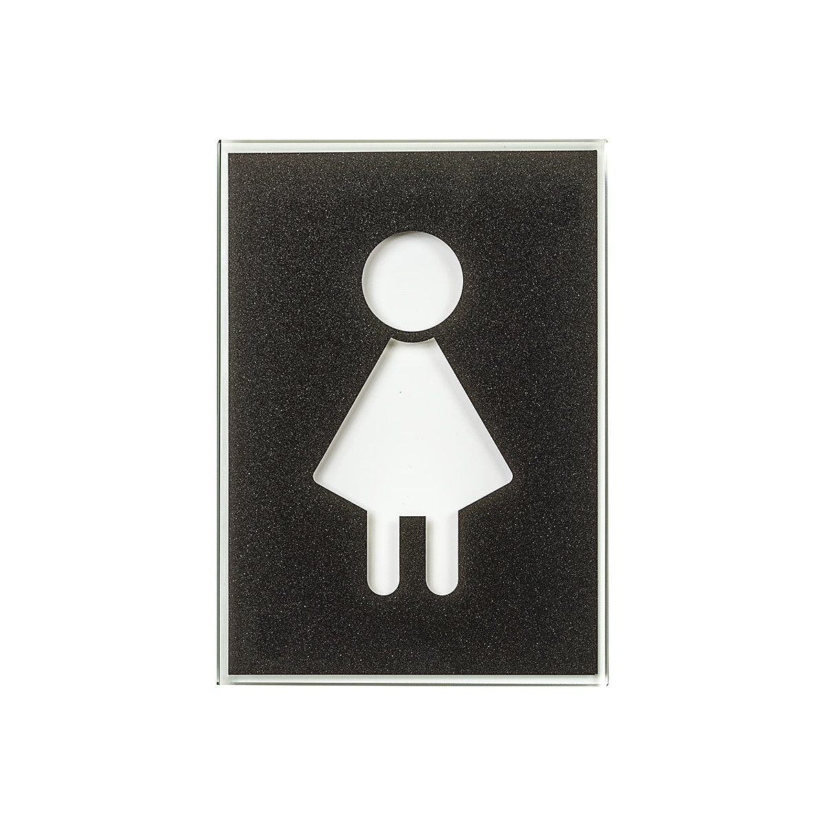 WC pictogram door sign: HxW 148 x 105 mm | KAISER+KRAFT