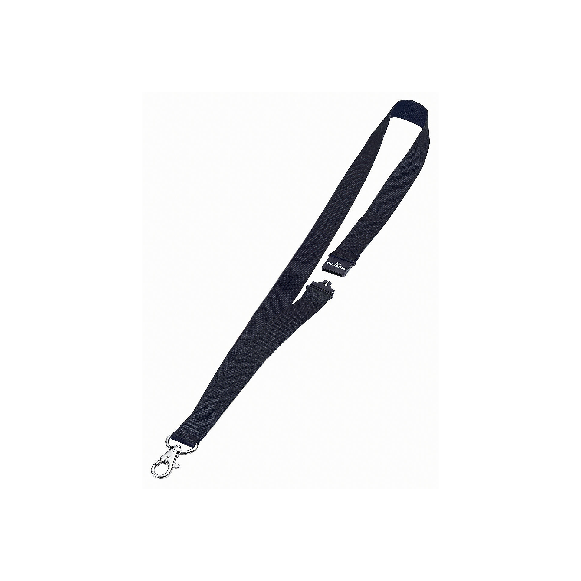 Fabric straps with snap hook – DURABLE: safety clasp, pack of 50 ...