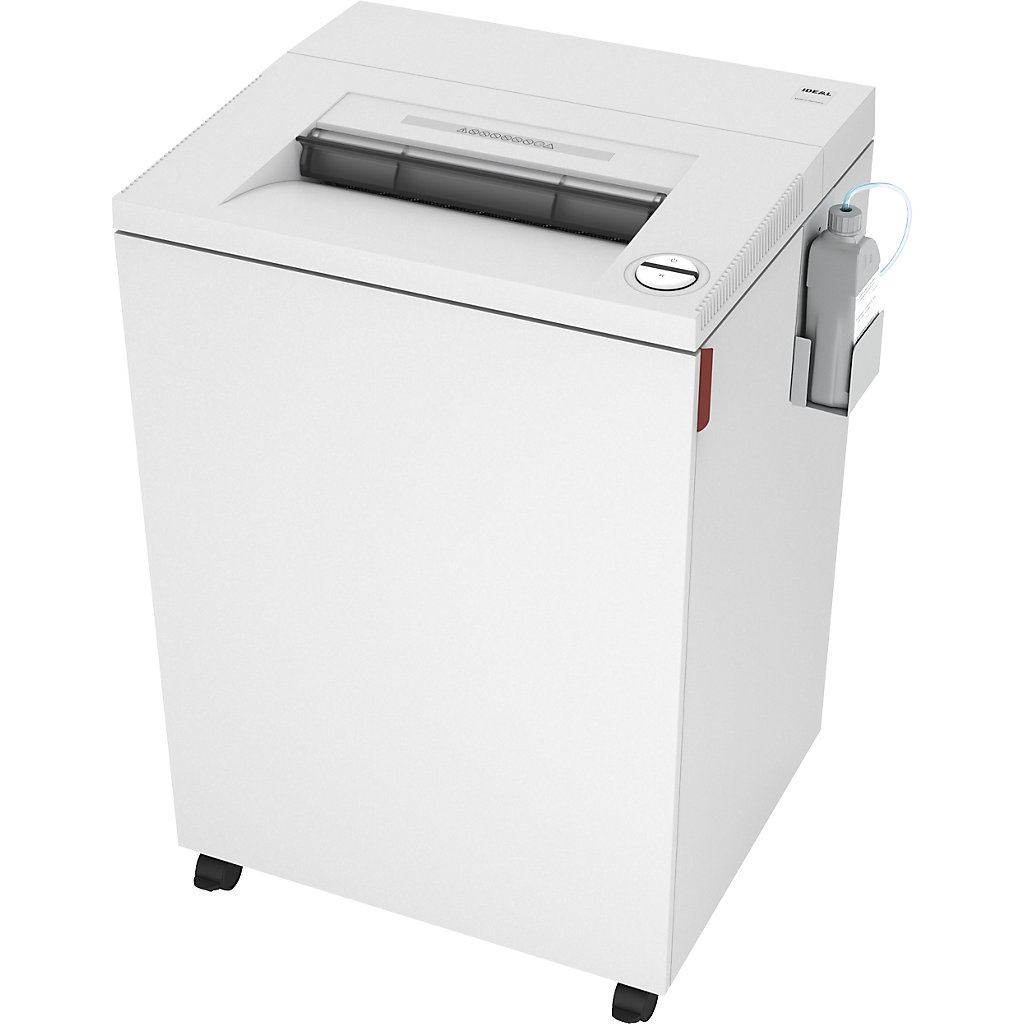 IDEAL 4003 document shredder with oiler: container capacity 165 l ...