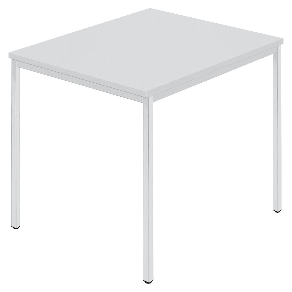 Rectangular table, coated rectangular tubing: WxD 800 x 800 mm ...