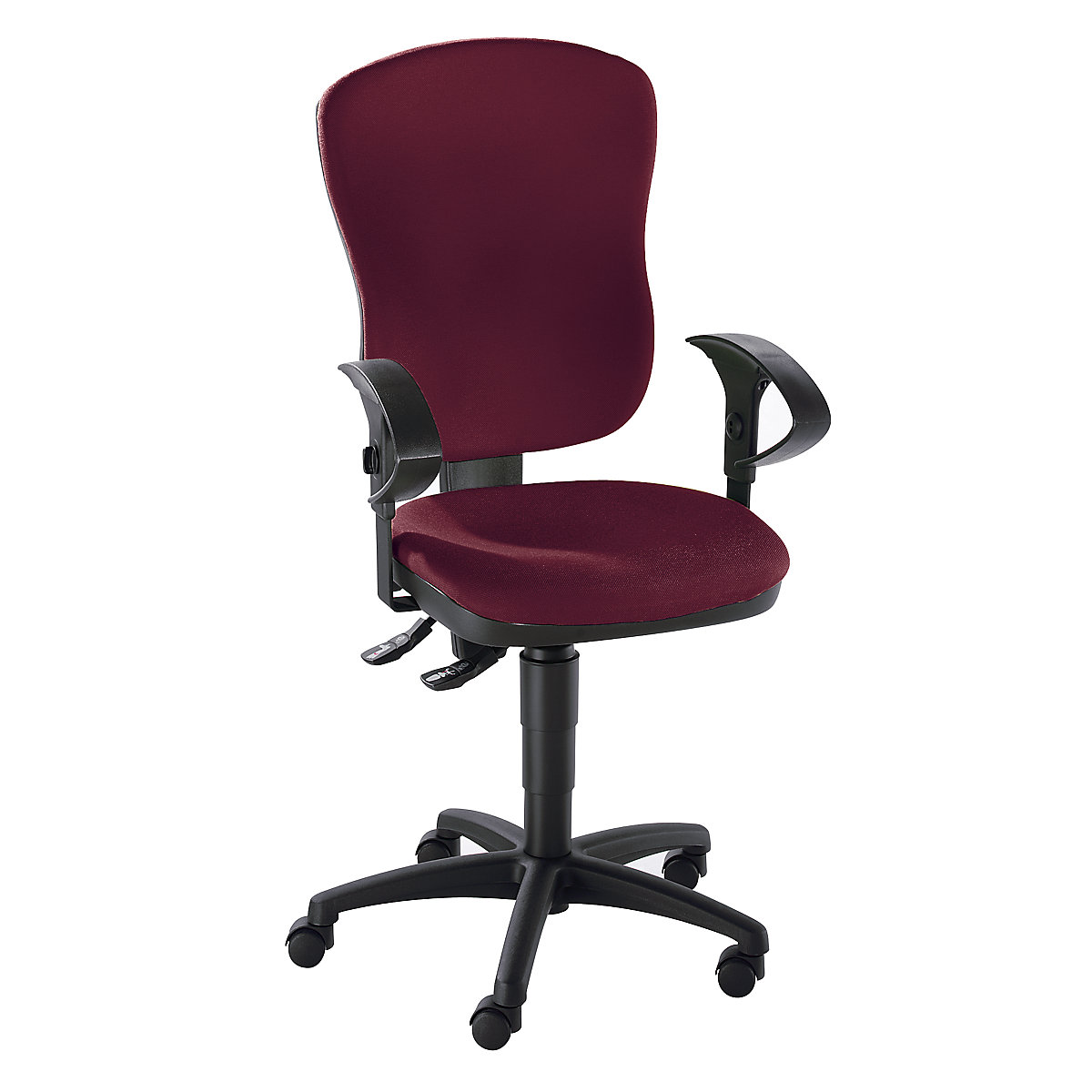 Topstar – Standard swivel chair: without arm rests, with lumbar support ...