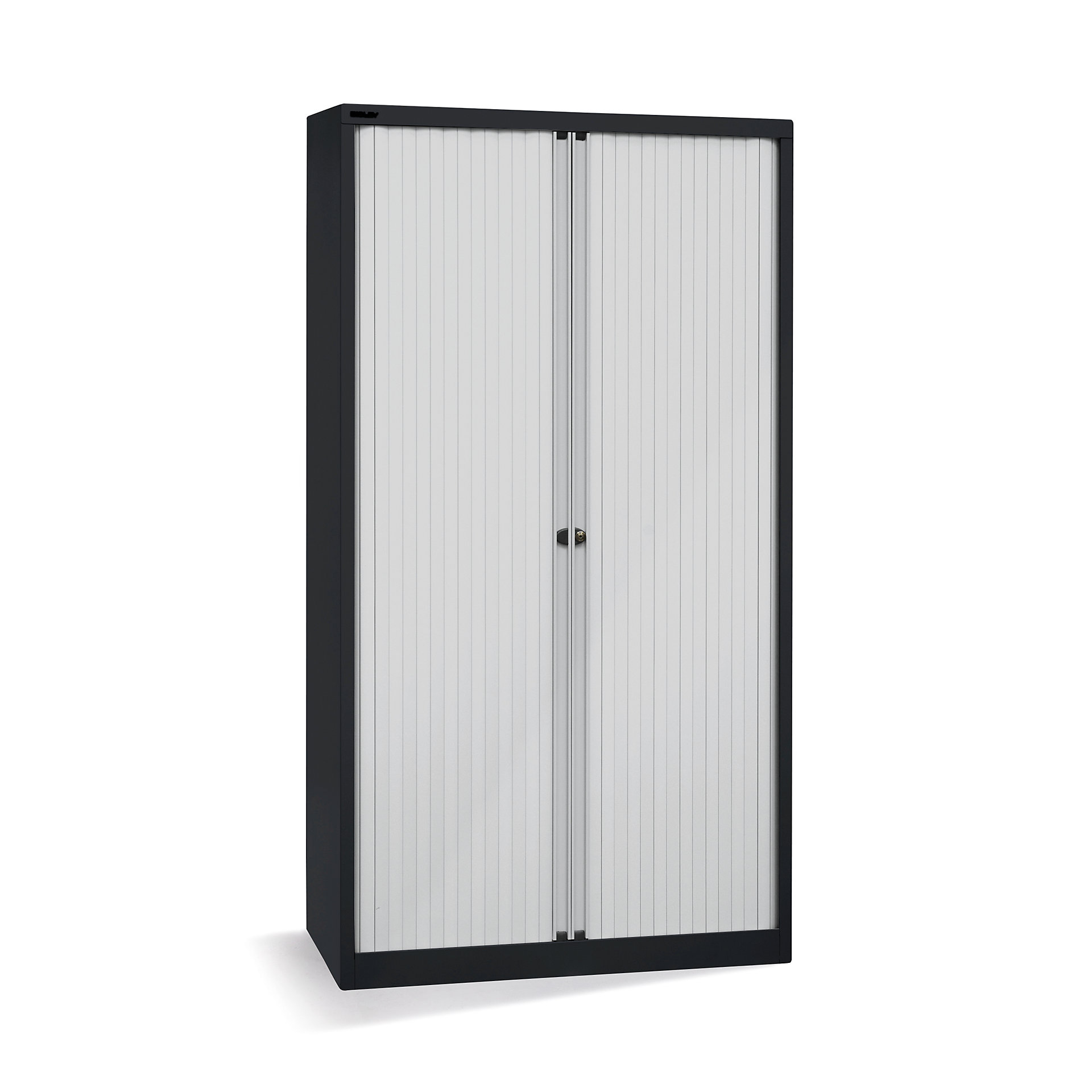 EURO roller shutter cupboard – BISLEY: width 1000 mm, 4 shelves ...