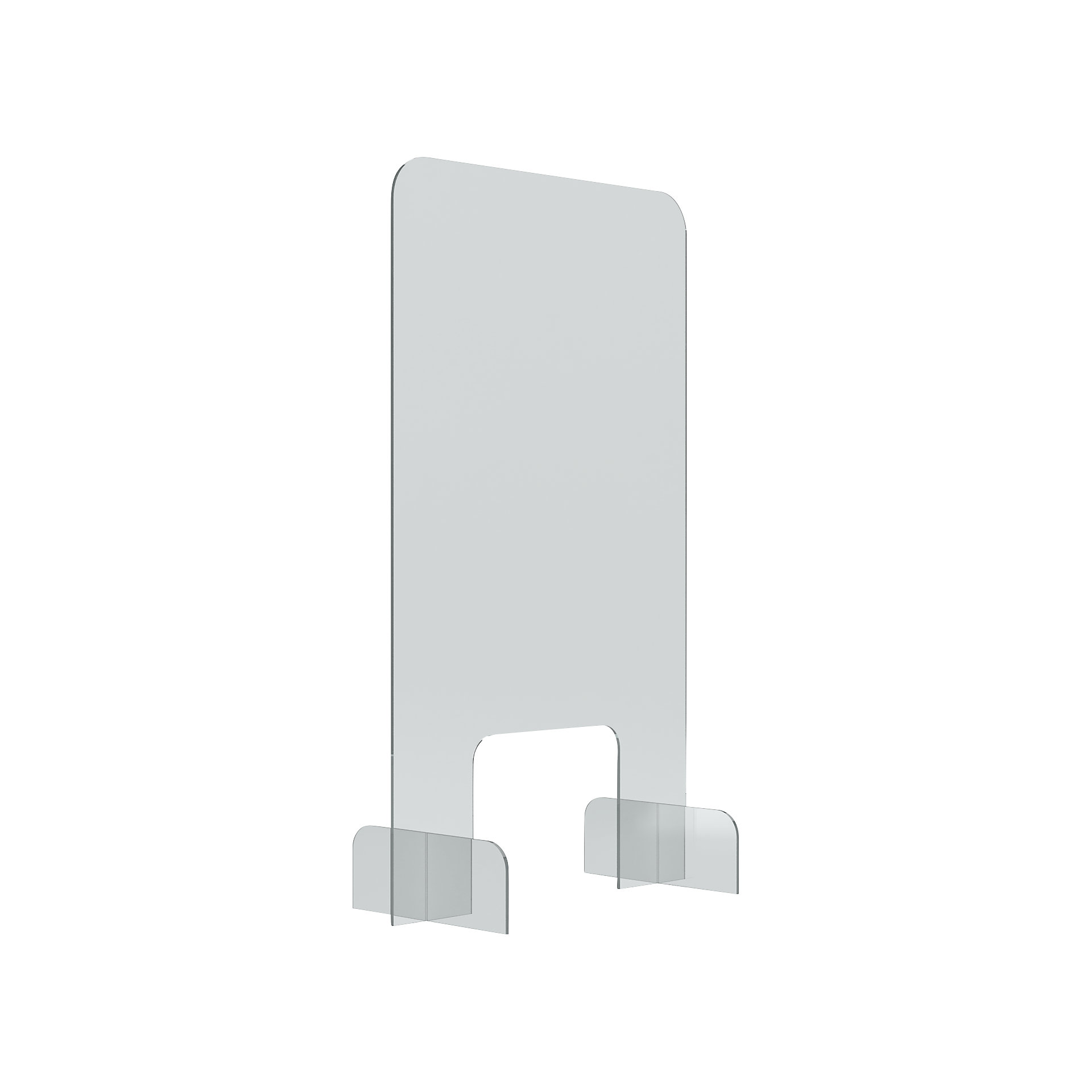 Countertop and tabletop partition – magnetoplan: acrylic glass ...