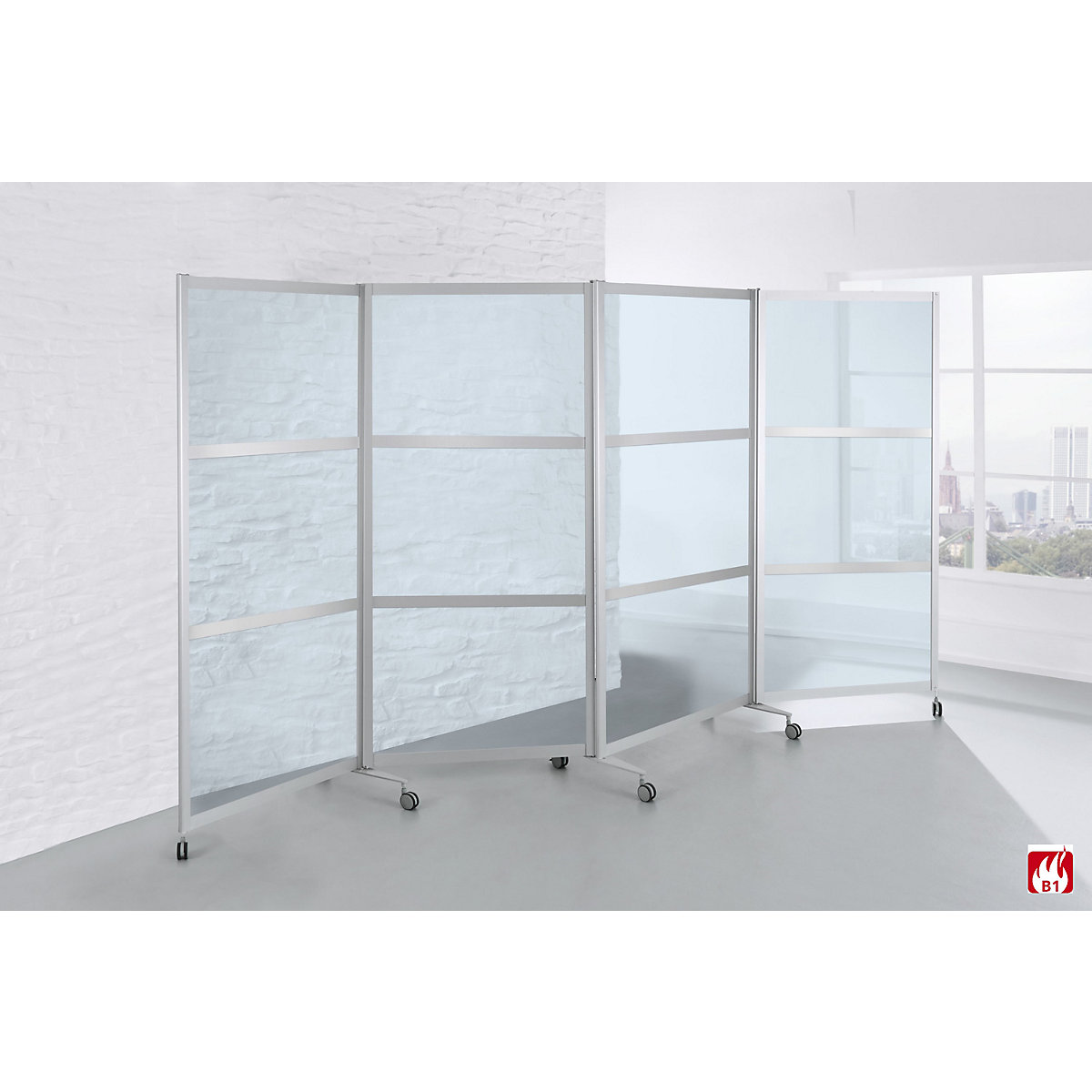 Mobile folding display panel, flame retardant: aluminium frame with ...