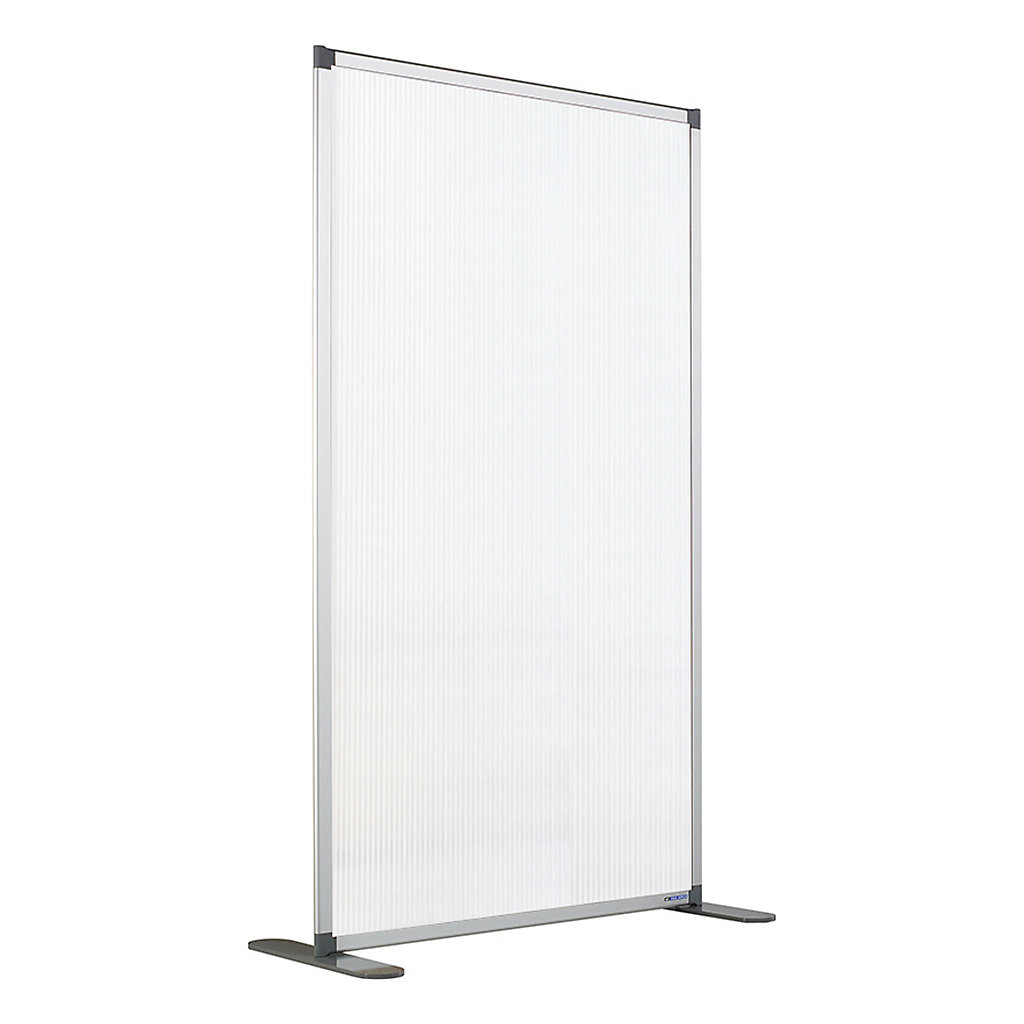 Modular partition, transparent – SMIT VISUAL: HxWxD 1850 x 1250 x 500 ...