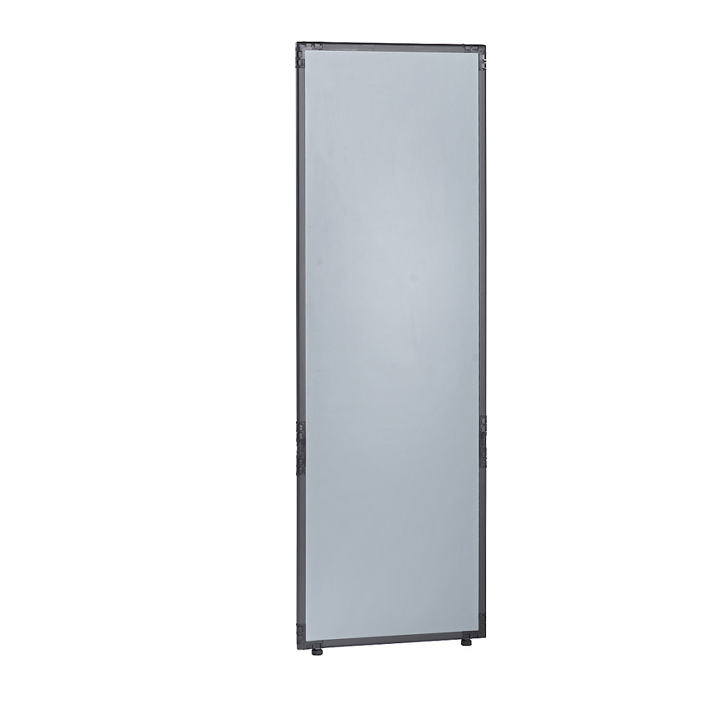 Partition: plastic, slate grey frame | kaiserkraft