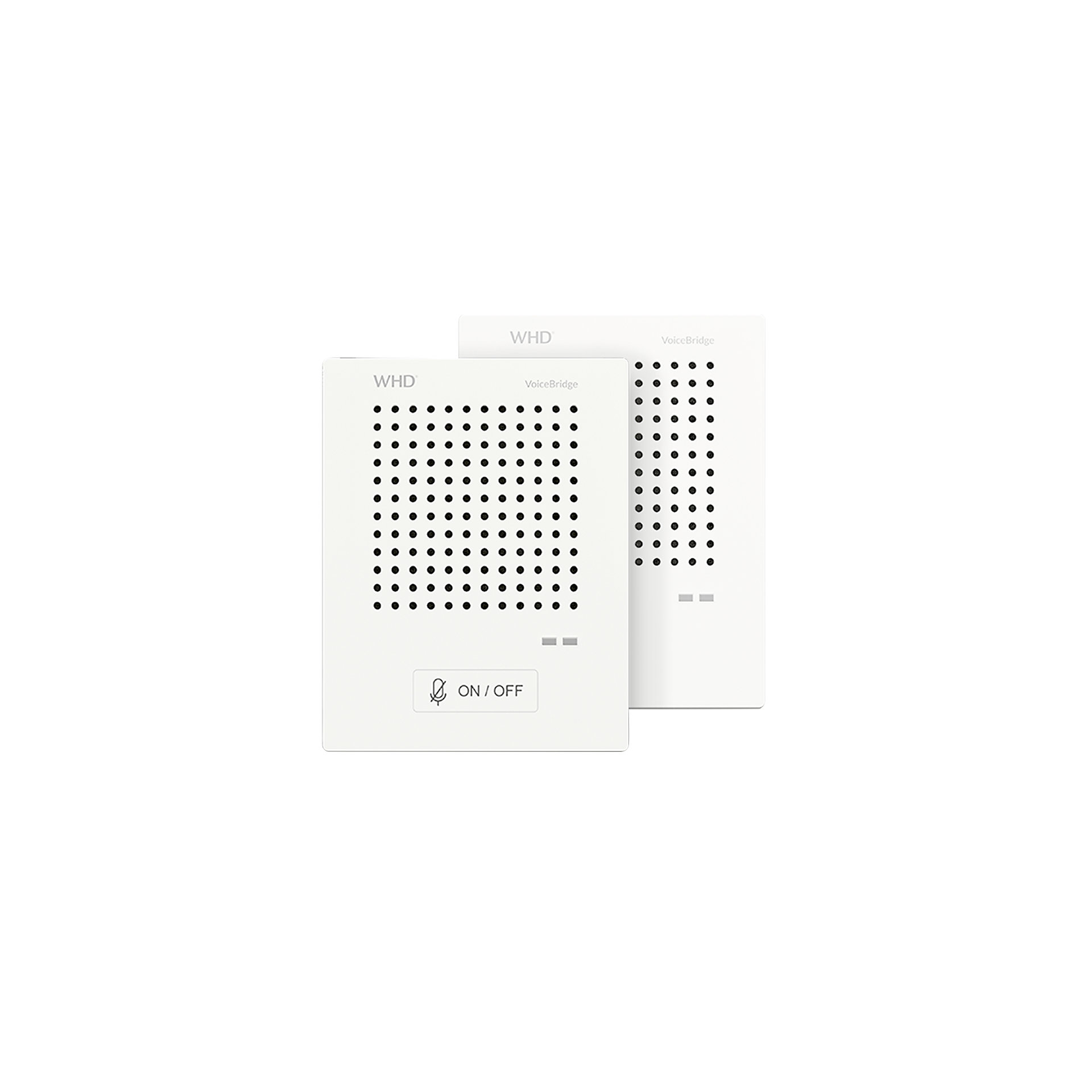 VoiceBridge standard intercom system: 2 intercom units, HxW 110.5 x 86 ...
