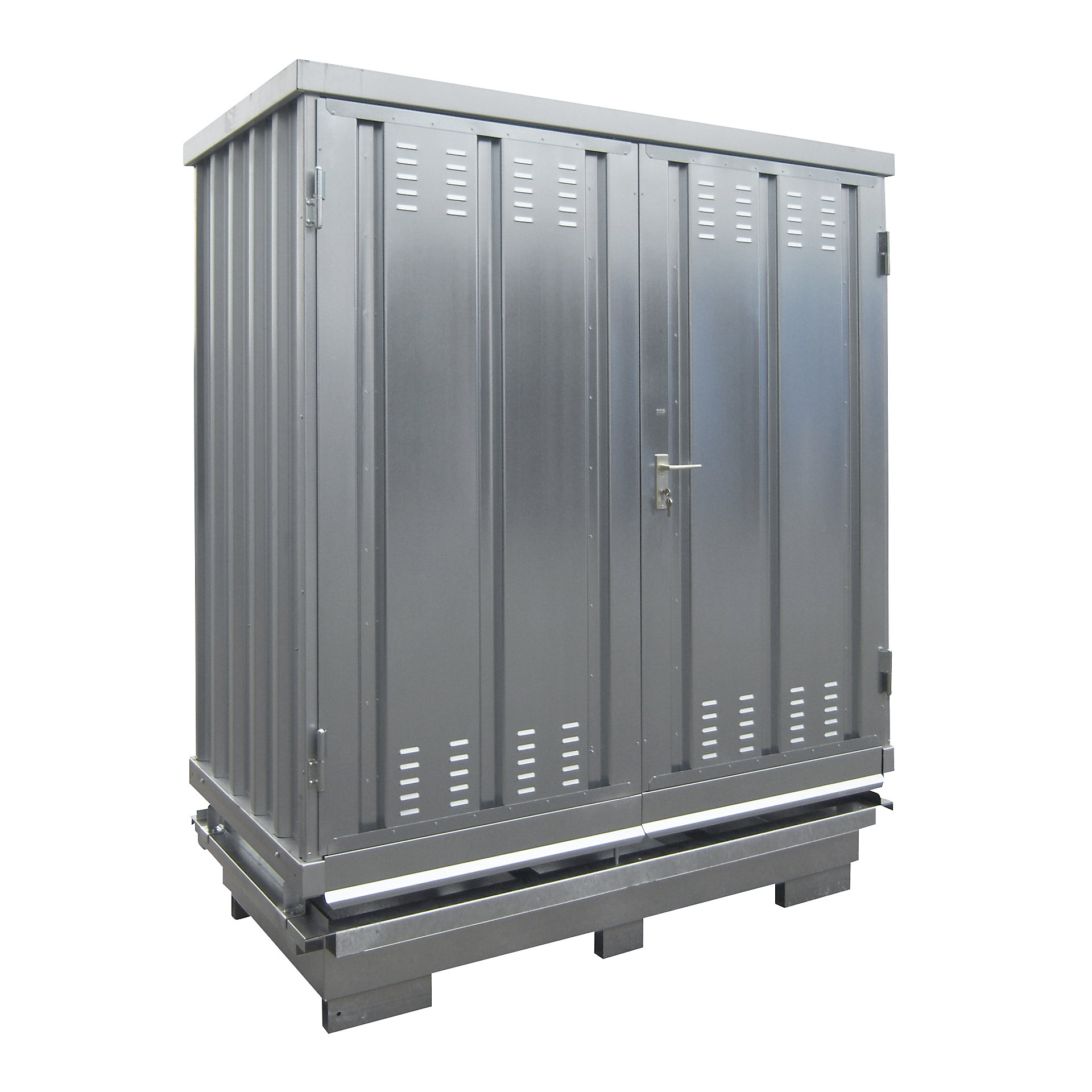 Gevaarlijke stoffen container voor de passieve opslag van ontvlambare ...