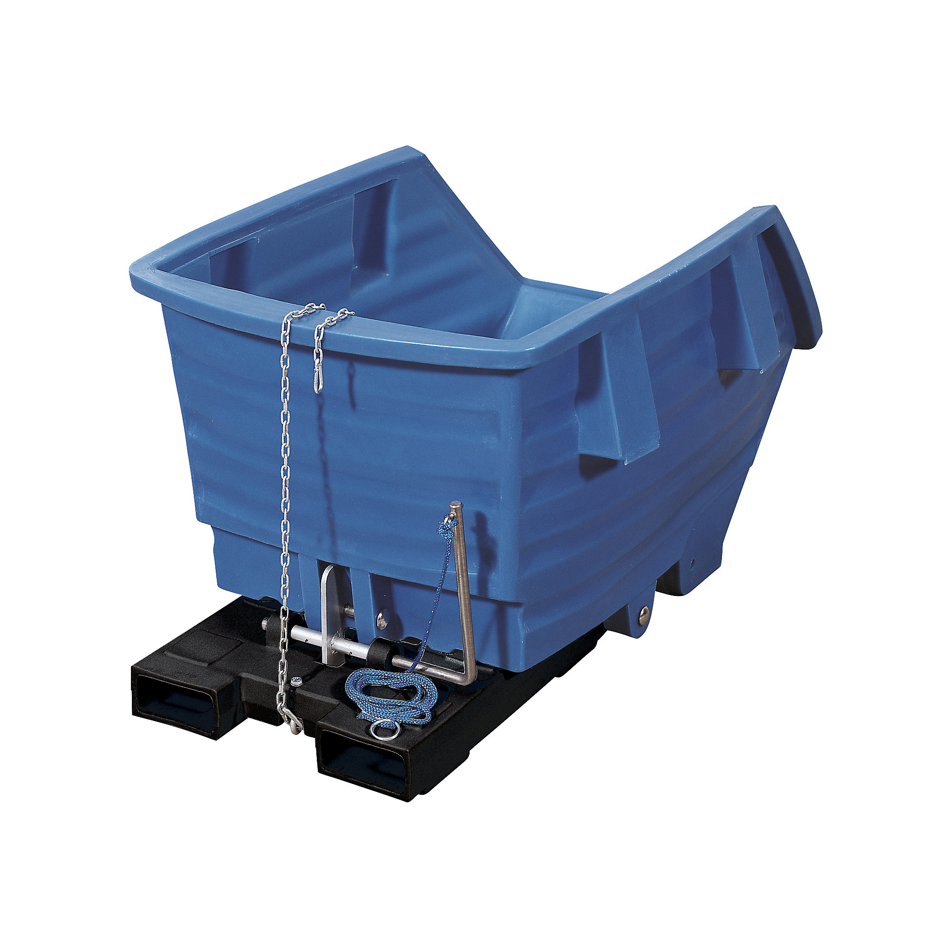 Kiepbak van polyethyleen: met vorkkokers | kaiserkraft