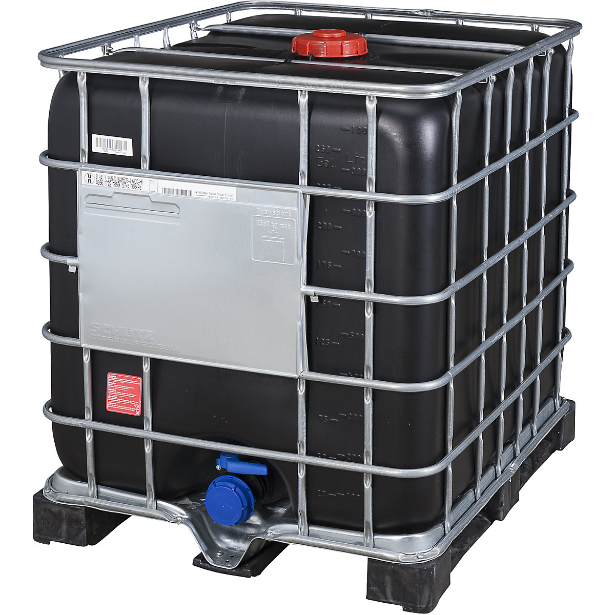 IBC-container RECOBULK met UV-bescherming, UN-goedkeuring: inhoud 1000 ...