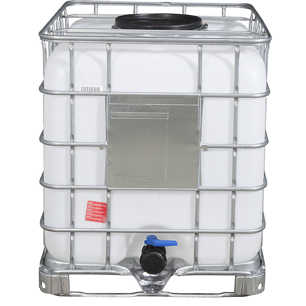 IBC-container RECOBULK: inhoud 1000 l, op pallet met stalen frame ...