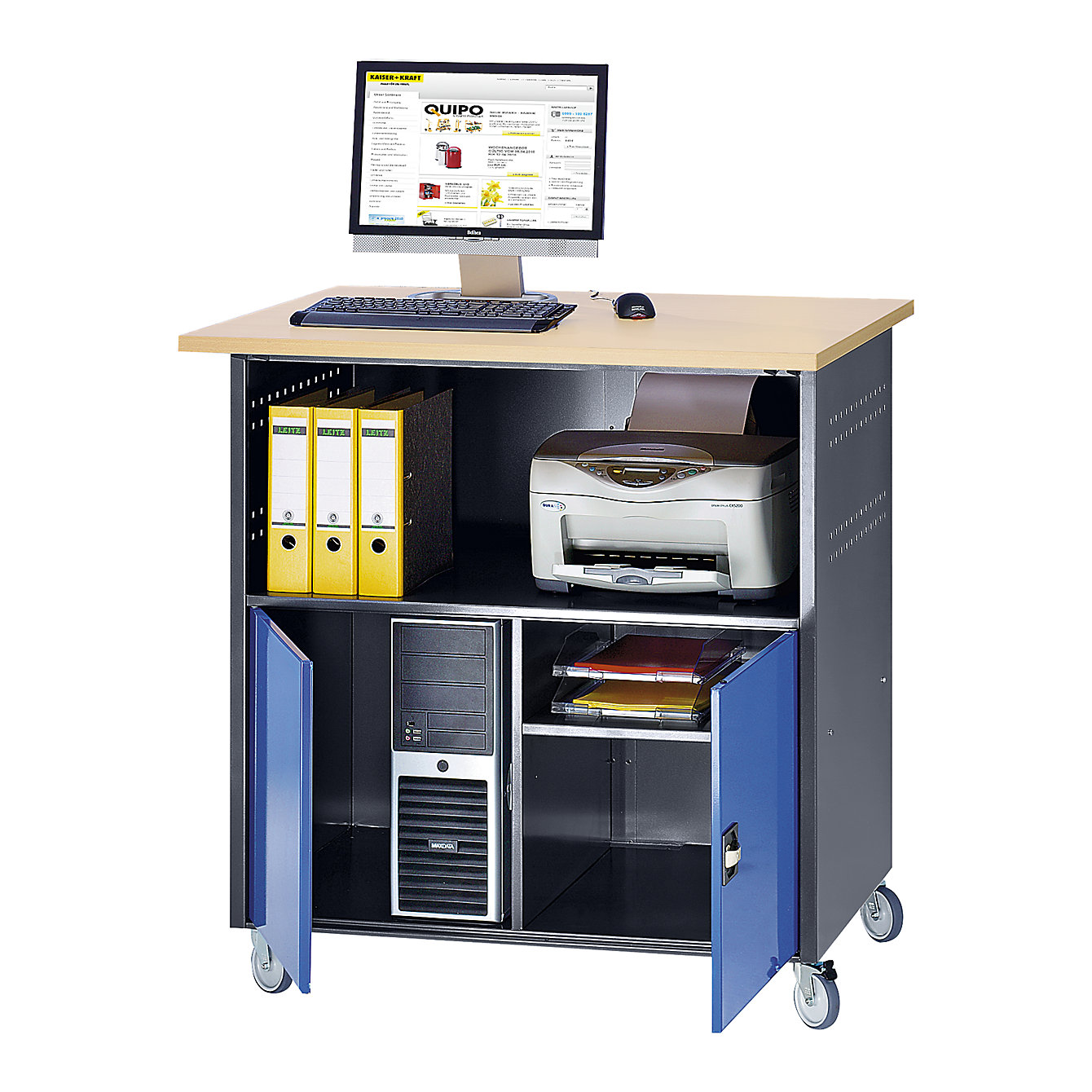 RAU PC-Schränke, PC-Wagen kaufen | KAISER+KRAFT Deutschland