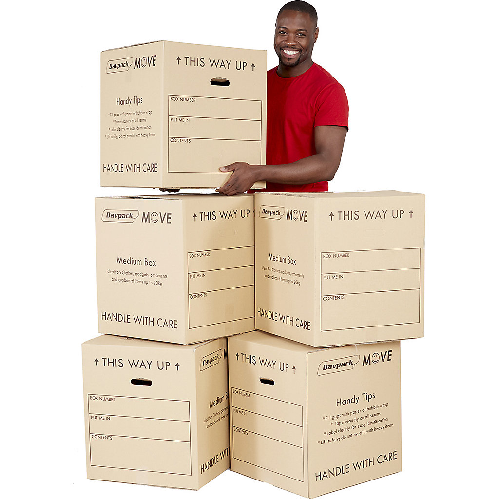 Medium Moving Boxes | BiGDUG