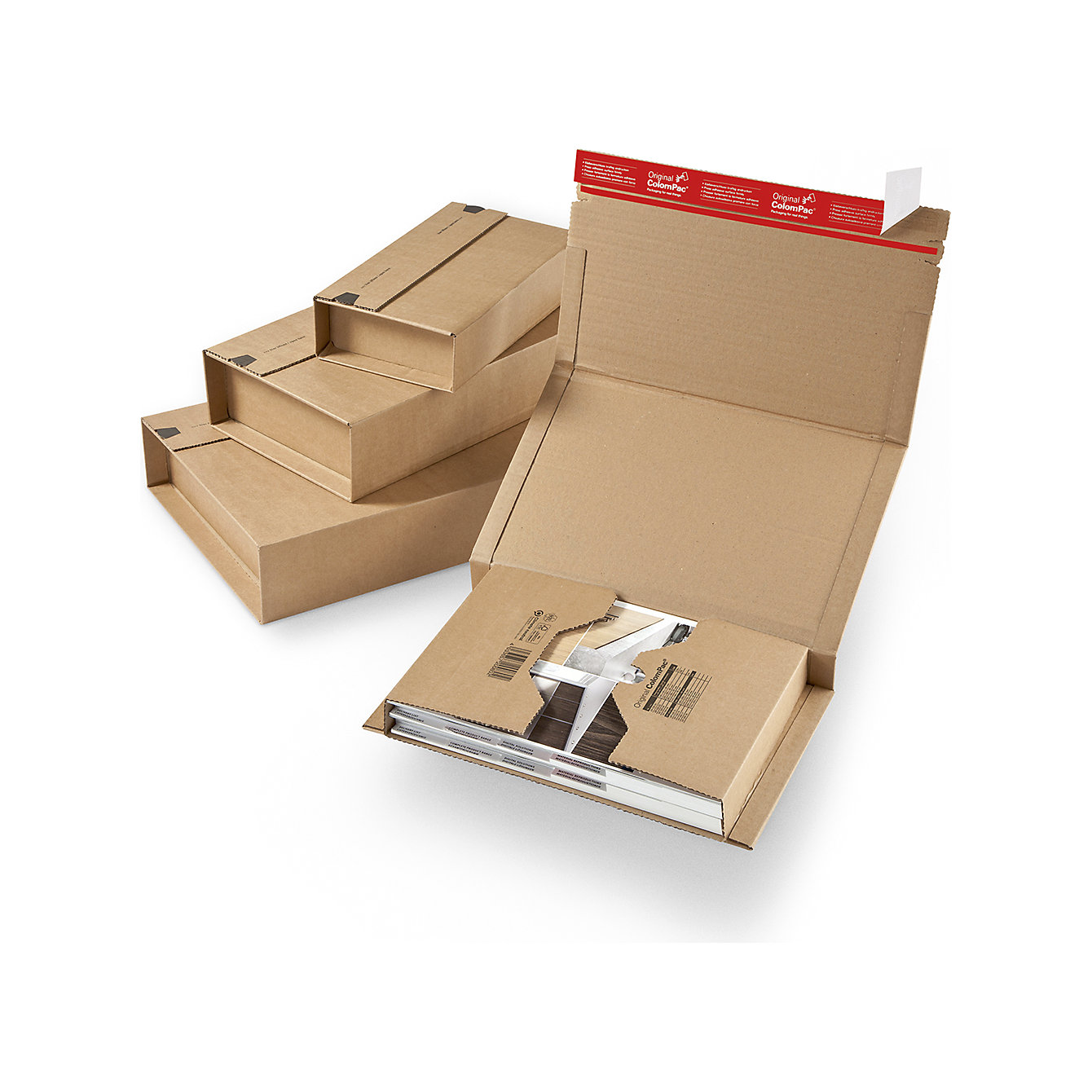 Colompac Book Shaped Boxes | BiGDUG