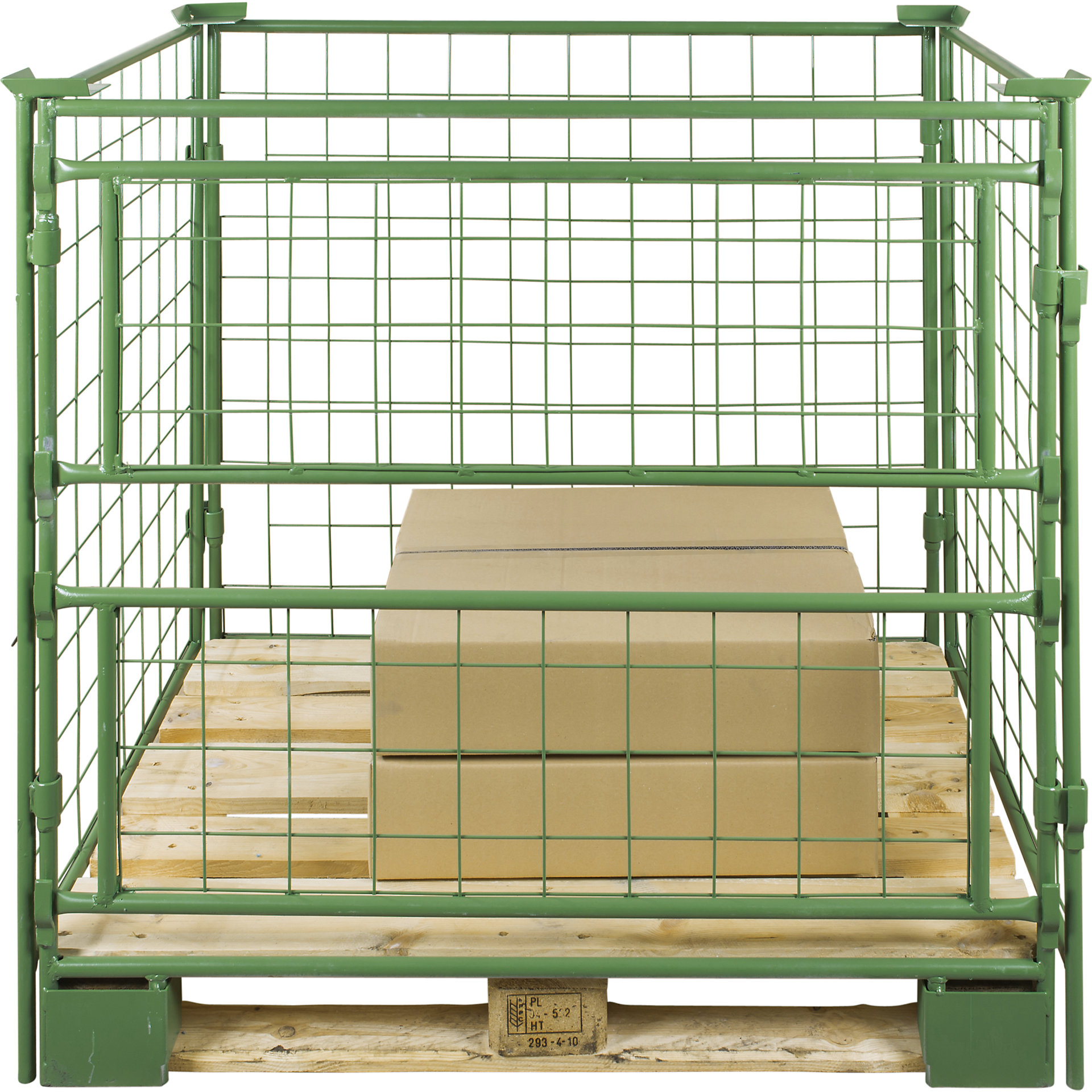 Pallet frame: effective height 1000 mm, for stacking | KAISER+KRAFT ...