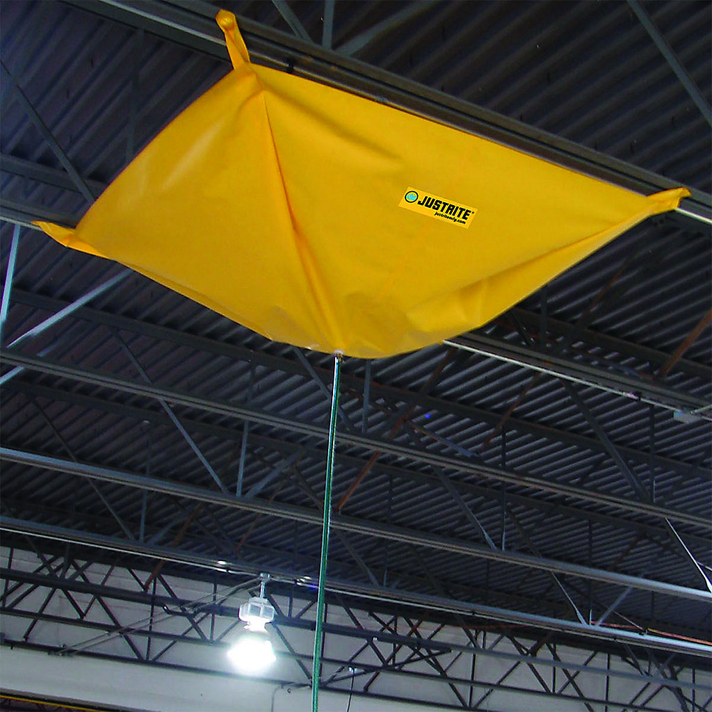 Justrite Ceiling Diverters | Recycling & Waste Bins | BiGDUG