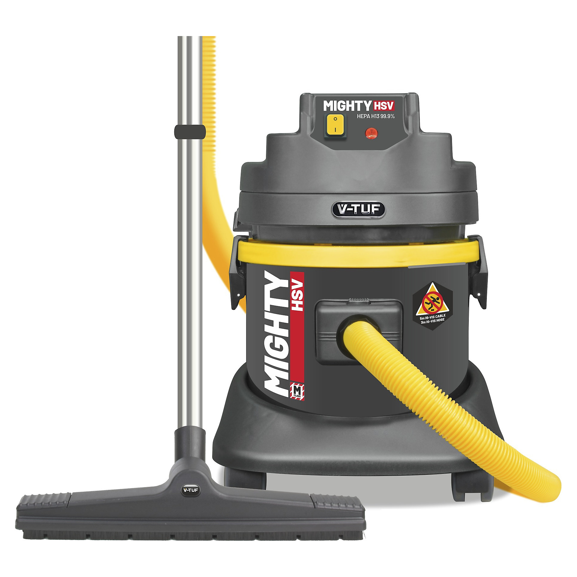 V-TUF Mighty HSV M-Class Dust Extraction Wet & Dry Vacuum Cleaner ...