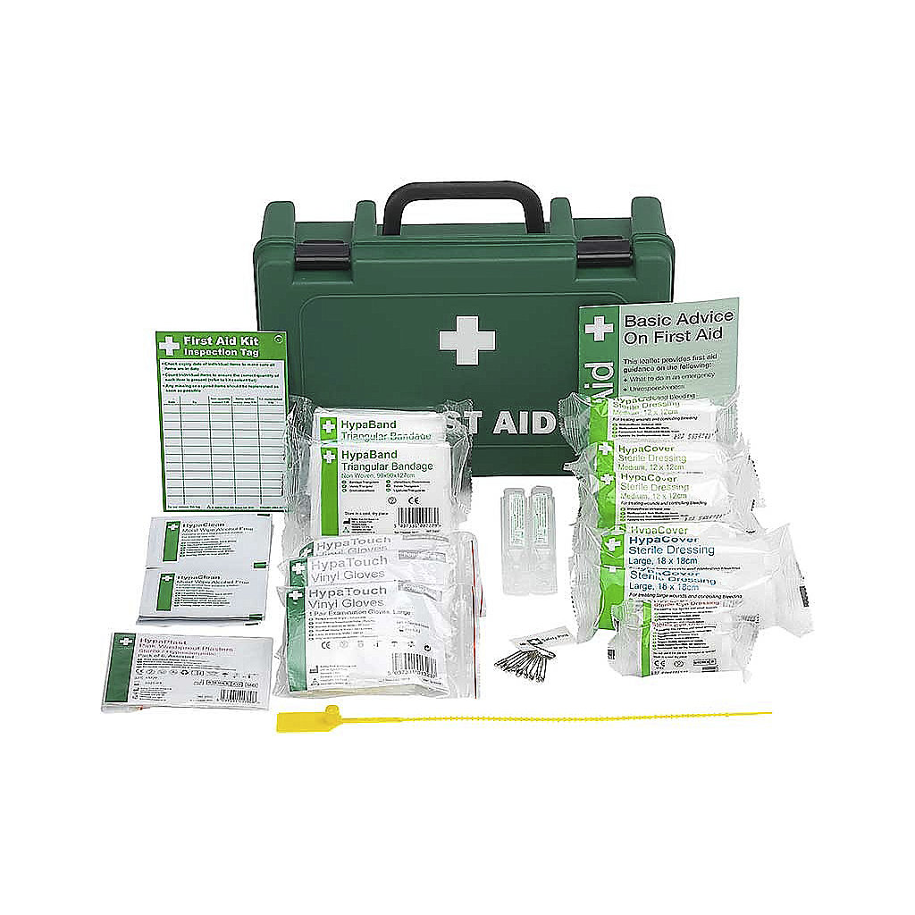 Workplace First Aid Kit | HSE Compliant | 50 Person Kit with Accident ...