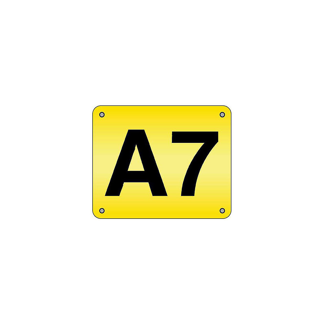 Aisle & Bay ID Markers | Facilities Management | BiGDUG