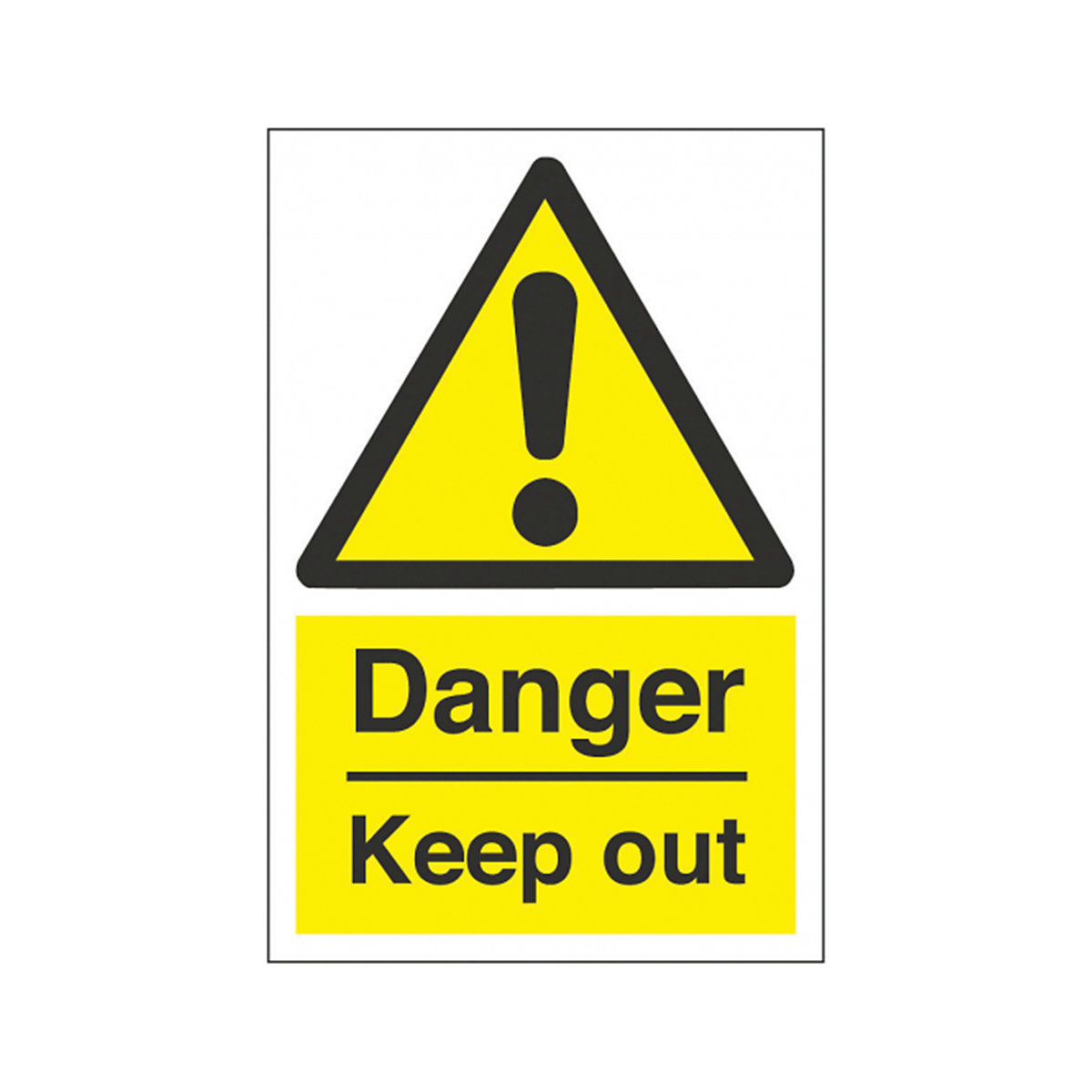 Danger Keep Out Safety Signs From BIGDUG | Facilities Management | BiGDUG